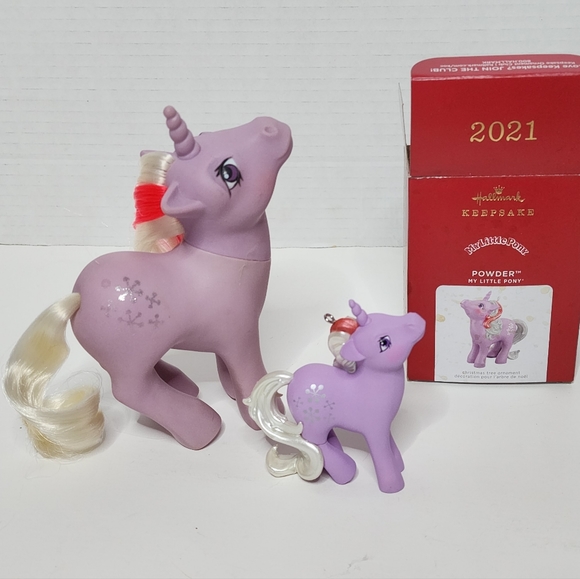 My Little Pony | Toys | Nib Retro G My Little Pony Hallmark Ornament ...